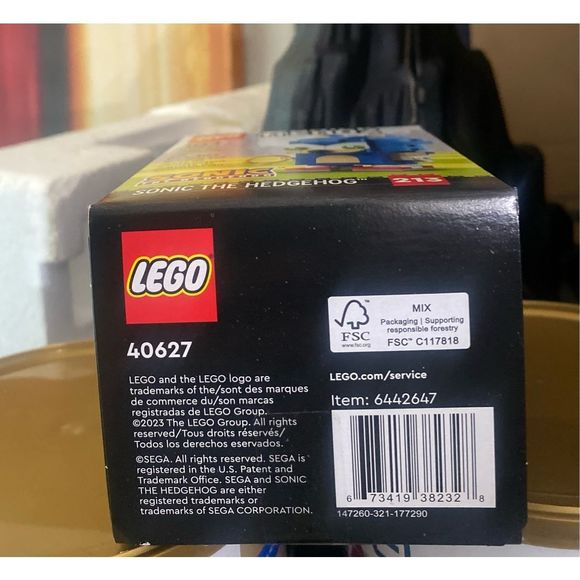 Lego | Toys | Lego 4627 Brickheadz Sonic The Hedgehog 23 Pcs New | Poshmark